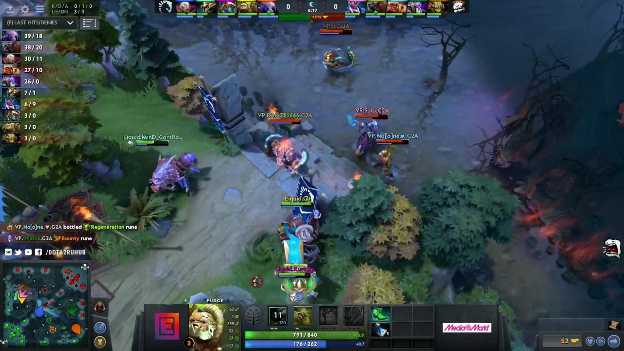 EPICENTER Main Event Day1: VP vs Liquid. 9k hook - YouTube