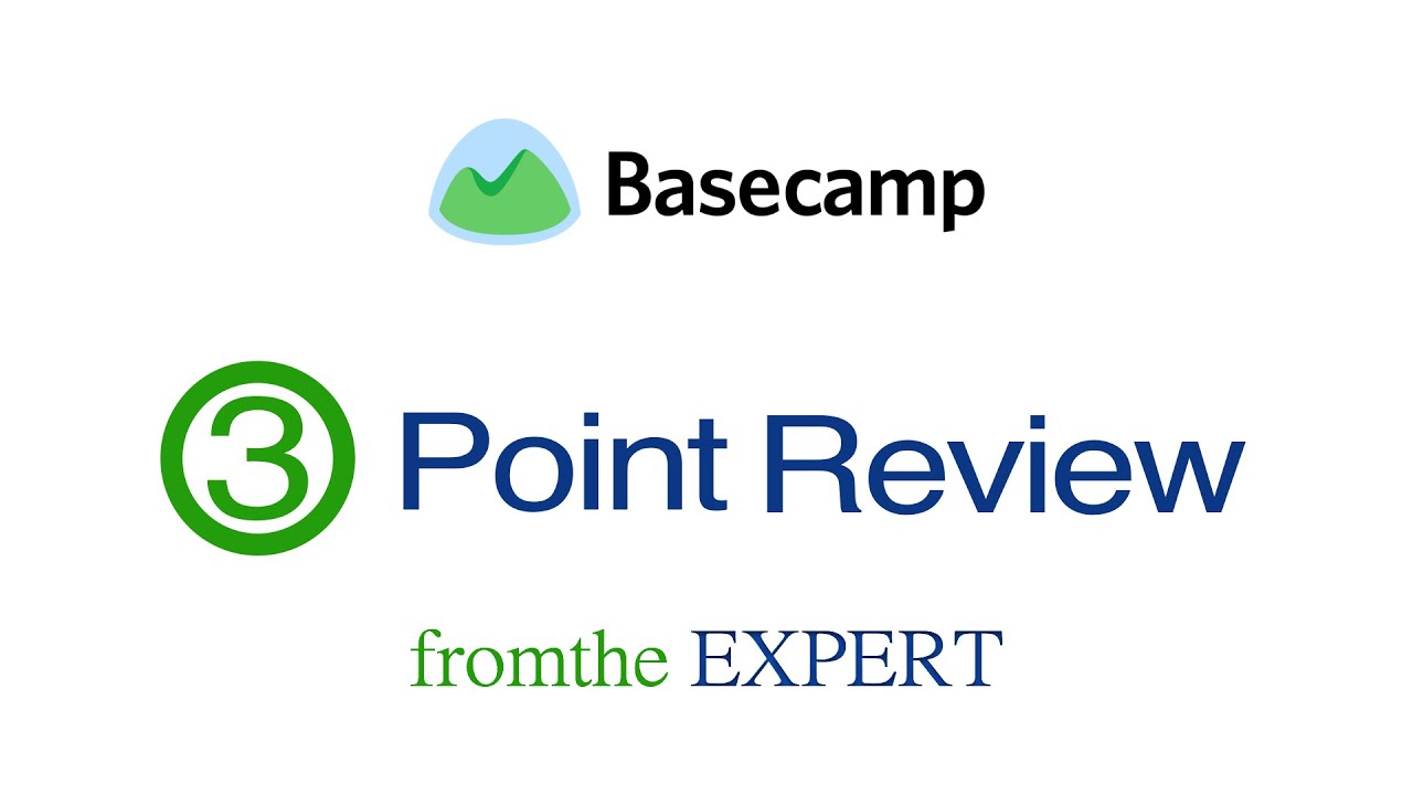 Basecamp Project Management Tool - A 3 Point Review - YouTube