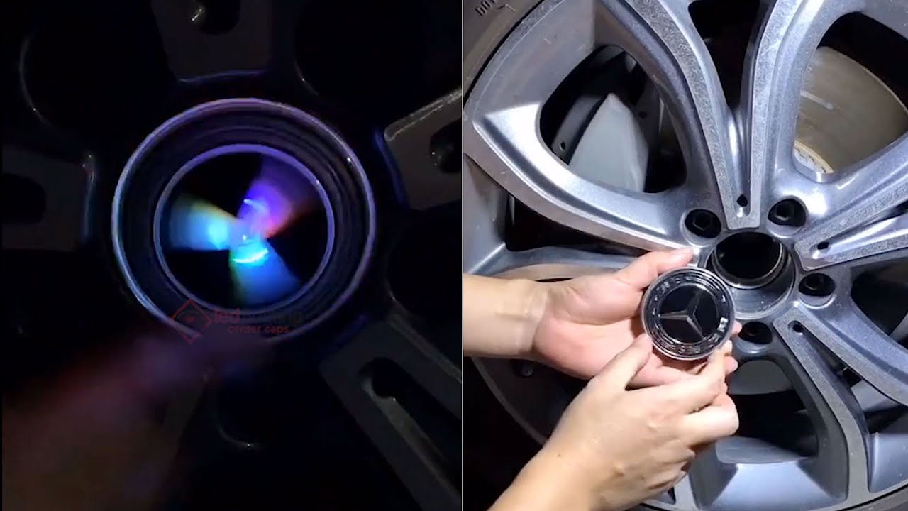 Mercedes Floating Center Caps 2021 - YouTube