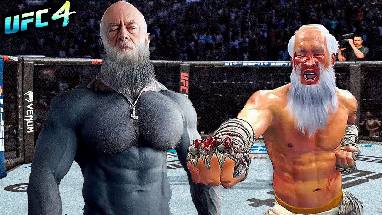 Old Bruce Lee vs. Old Vladimir (EA sports UFC 4) - YouTube