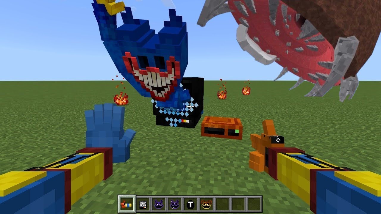 Poppy Playtime Chapter 3 beta release MOD vs Sandworm BOSS MOD in ...