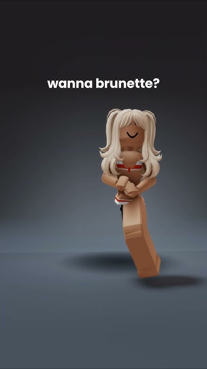Wanna Black Haired Girl Roblox Trending Youtube