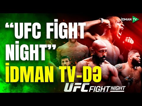 UFC-nin Bakıda təşkil olunacaq turniri İdman TV-də