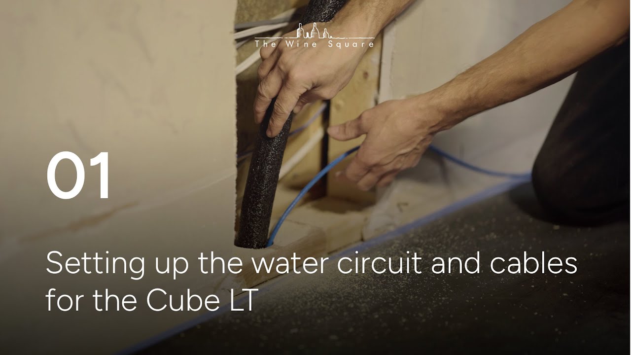 Step 01 | Setting up the water circuit and cables for the Cube LT - YouTube
