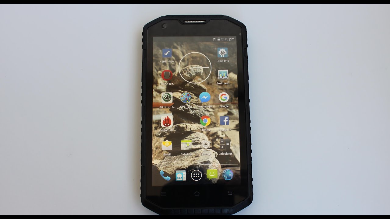 No. 1 X6800 IP68 Rugged Smartphone Review Hands On - YouTube