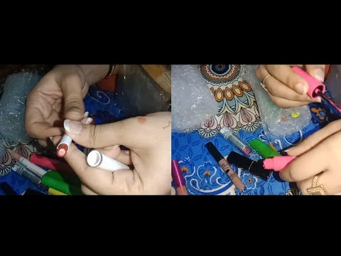 makeup parcel receive kiya💓🤩| husband k sth bzar gai💫🥰|new glasses bnwa ...