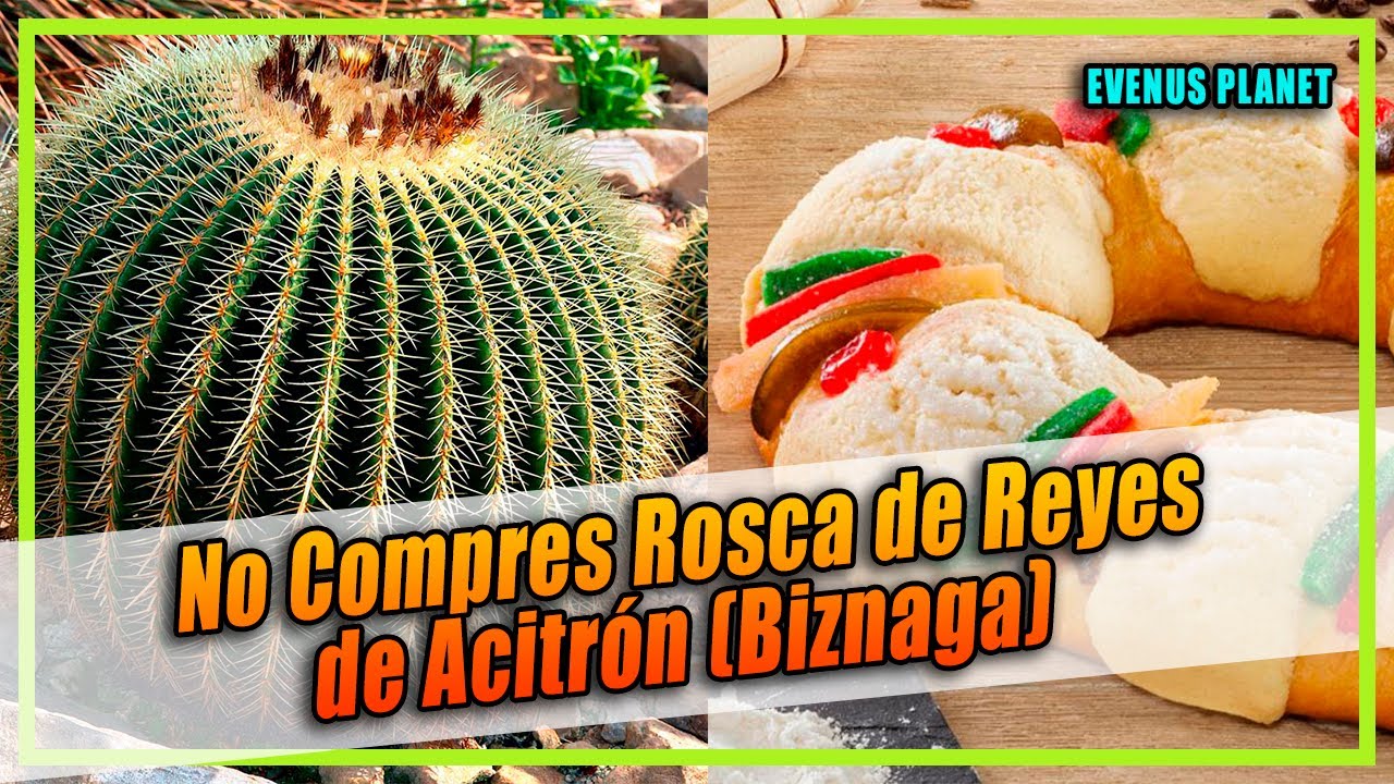 No compres Rosca de Reyes con Acitrón - YouTube