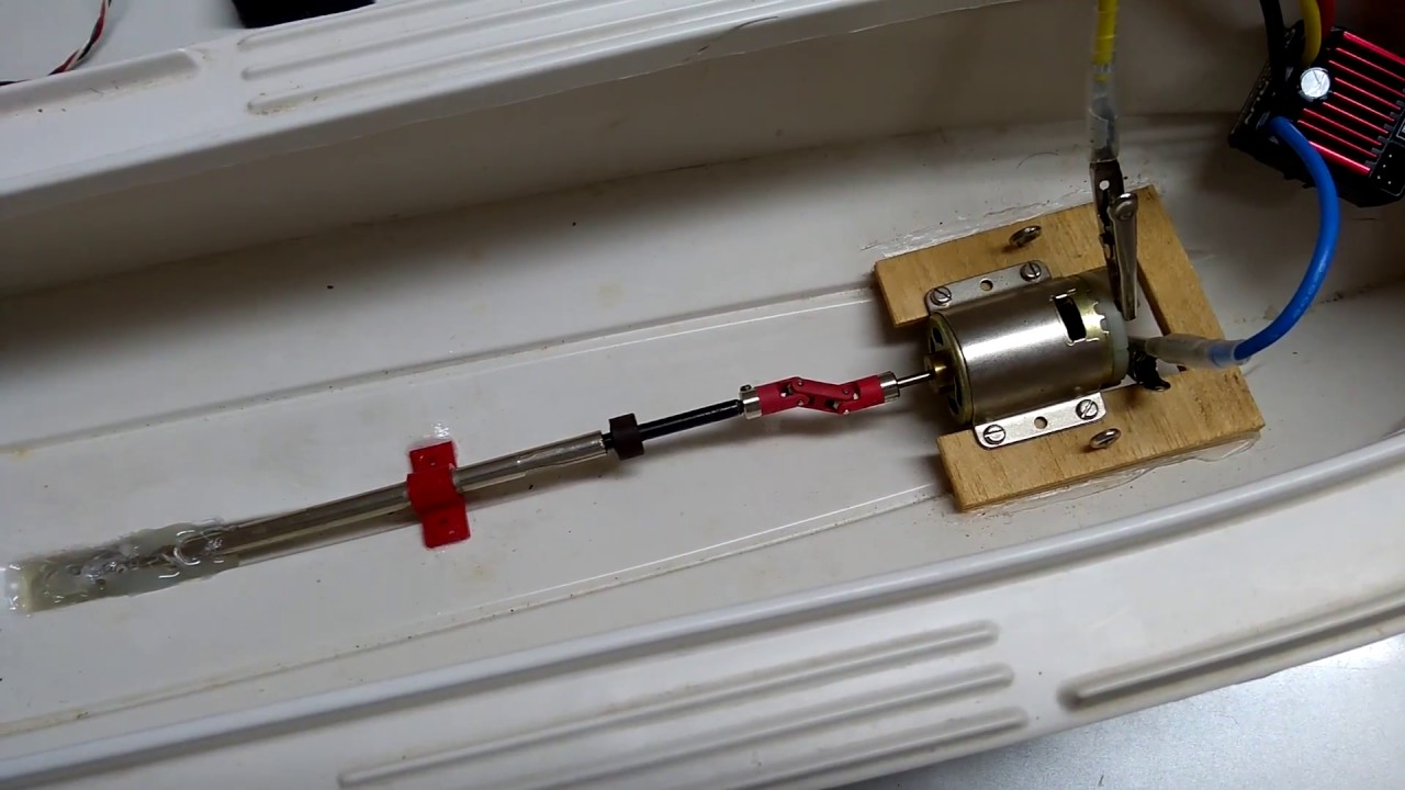 Graupner Lotse - engine test after repair (Ep.153) - YouTube