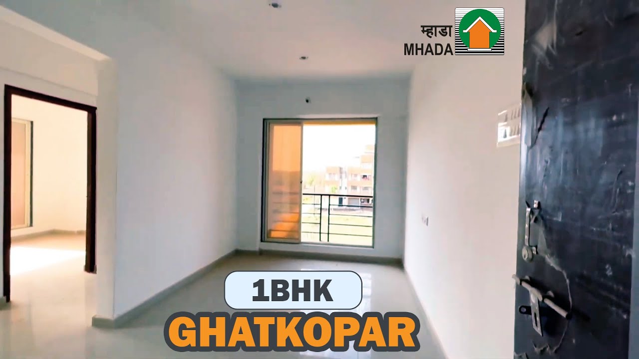 Mhada Lottery System Flats 2024 Ghatkopar In Mumbai - YouTube