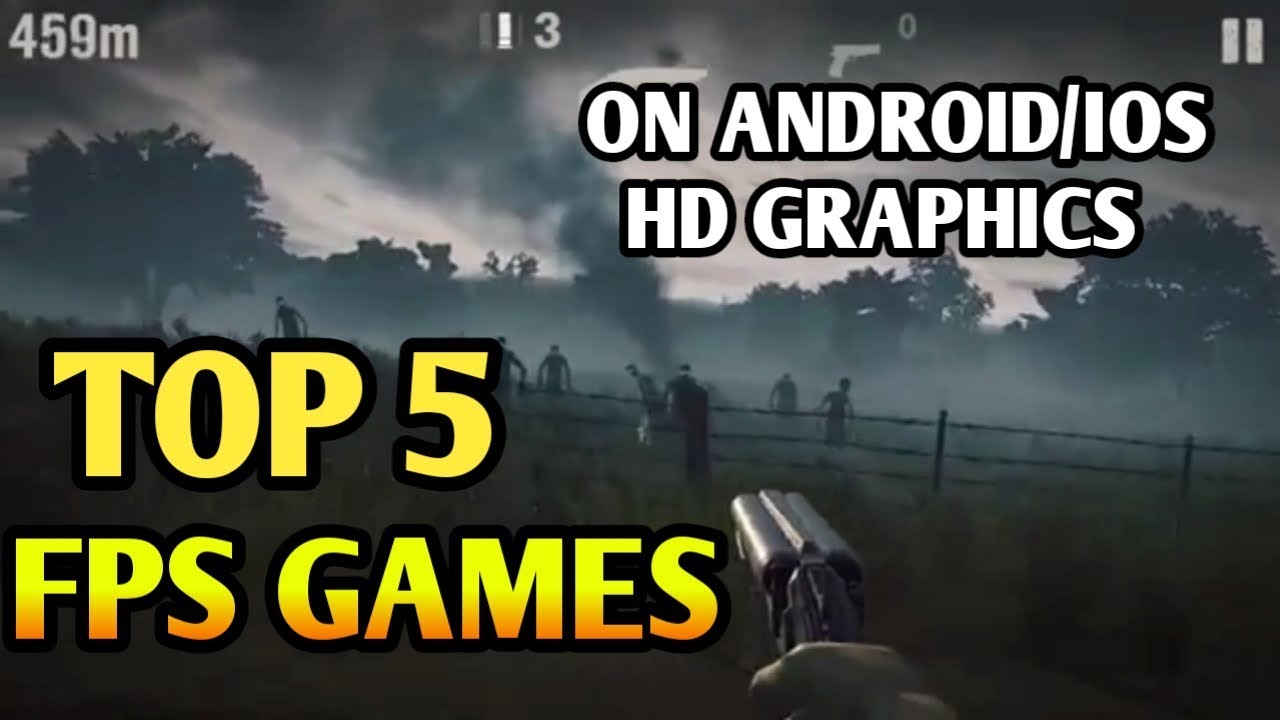 Top 5 best fps game in android and ios device - YouTube
