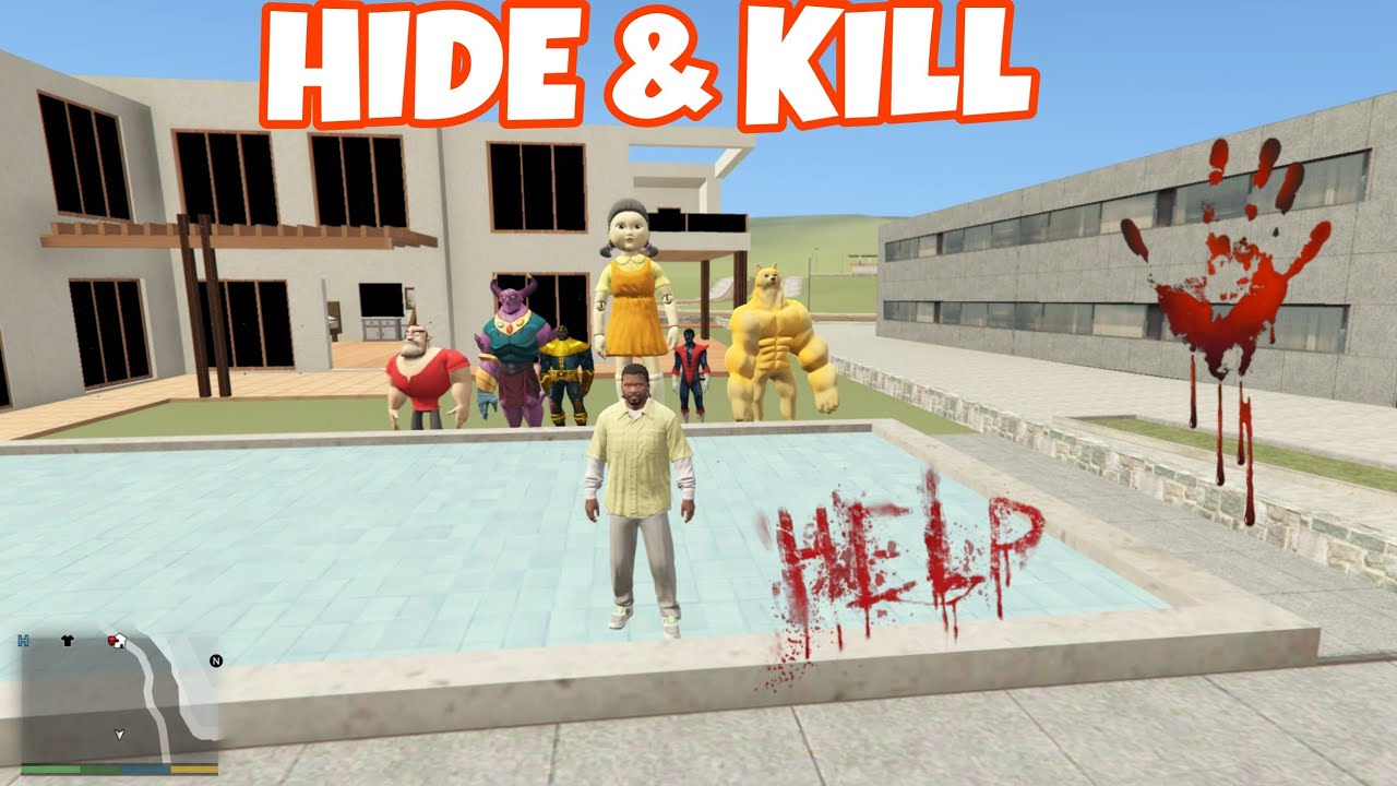 HIDE AND KILL IN INDIAN BIKE DRIVING 3D GAMEPLAY FRANKLIN PLAY HIDE AND ...