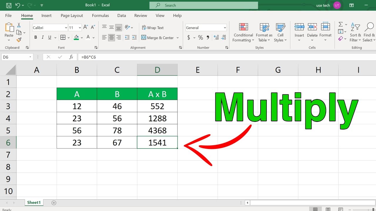 How To Multiply Numbers In Excel YouTube how-to-multiply-numbers-in-excel-youtube