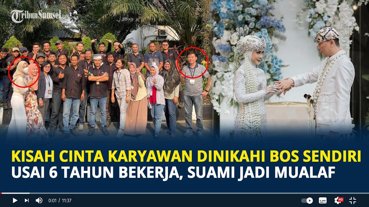 Viral Kisah Cinta Karyawan Dinikahi Bos Sendiri Usai 6 Tahun Bekerja ...