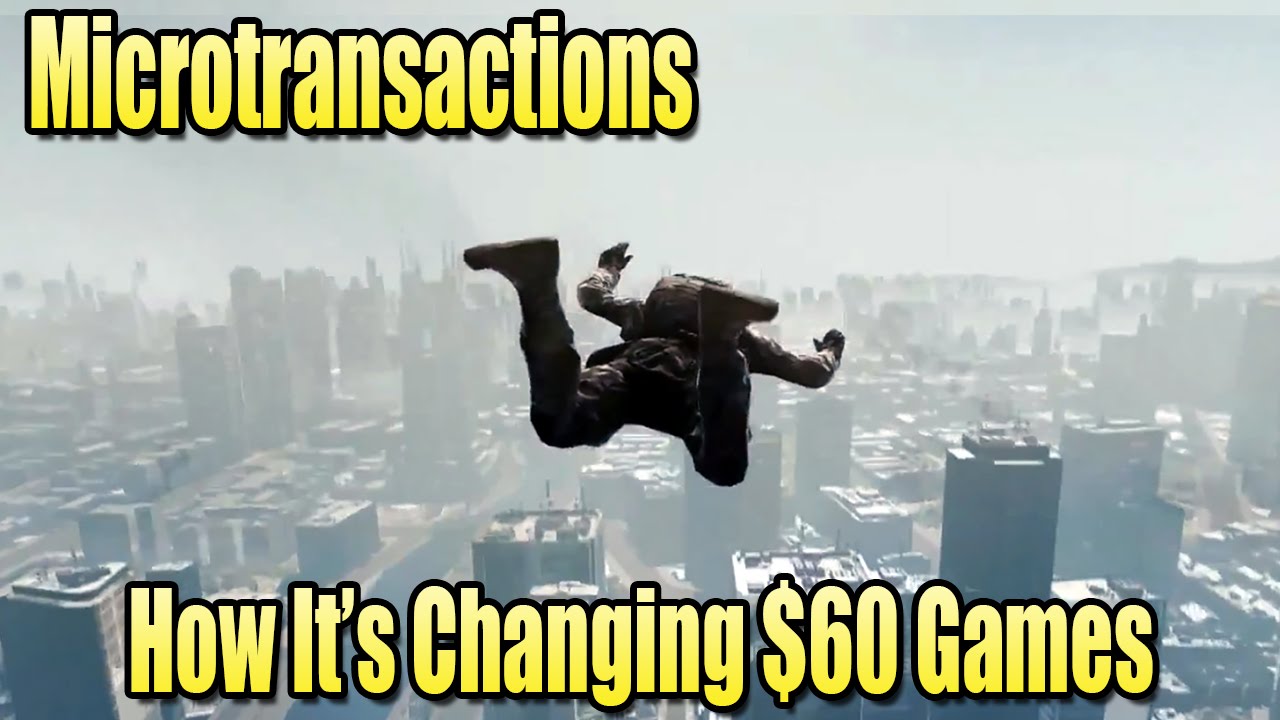 Microtransactions in $60 Games - How it's Changing Gaming - YouTube