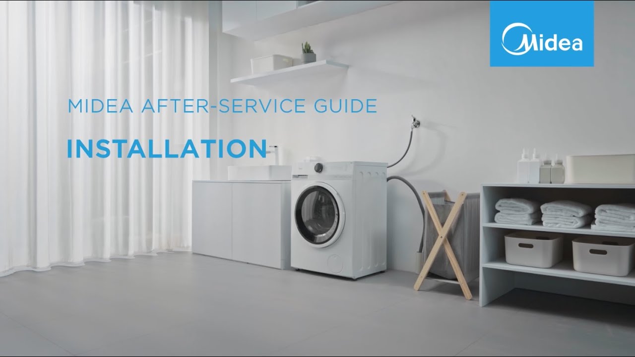 Midea Front Loading Washer After-Service Guide - YouTube