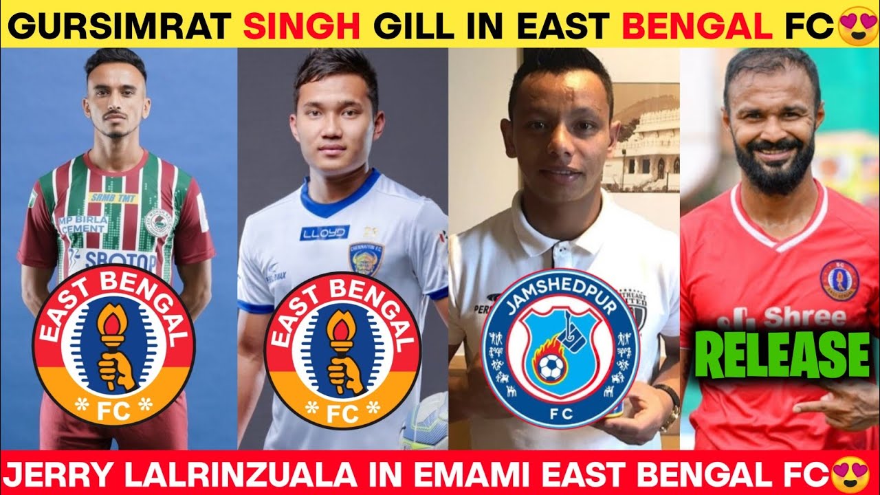 Gursimrat Singh Gill in East bengal fc ️💛 | Redeem Tlang in Jamshedpur ...