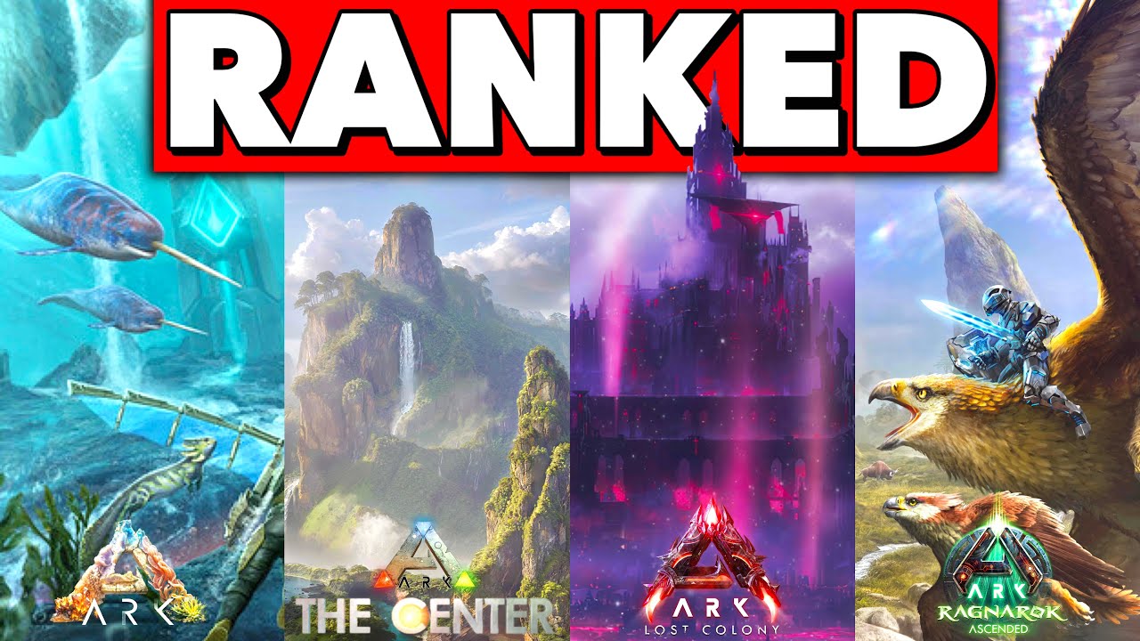 Ranking Every MAP In ARK! - YouTube