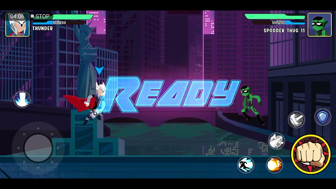 Stickman heroes:battle of god gameplay #stickman heroes:battle of god ...