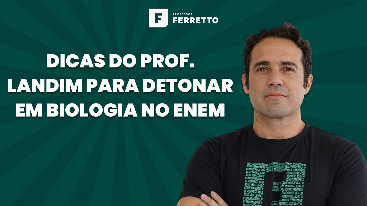 Dicas do Prof. Landim para detonar em Biologia no ENEM - YouTube