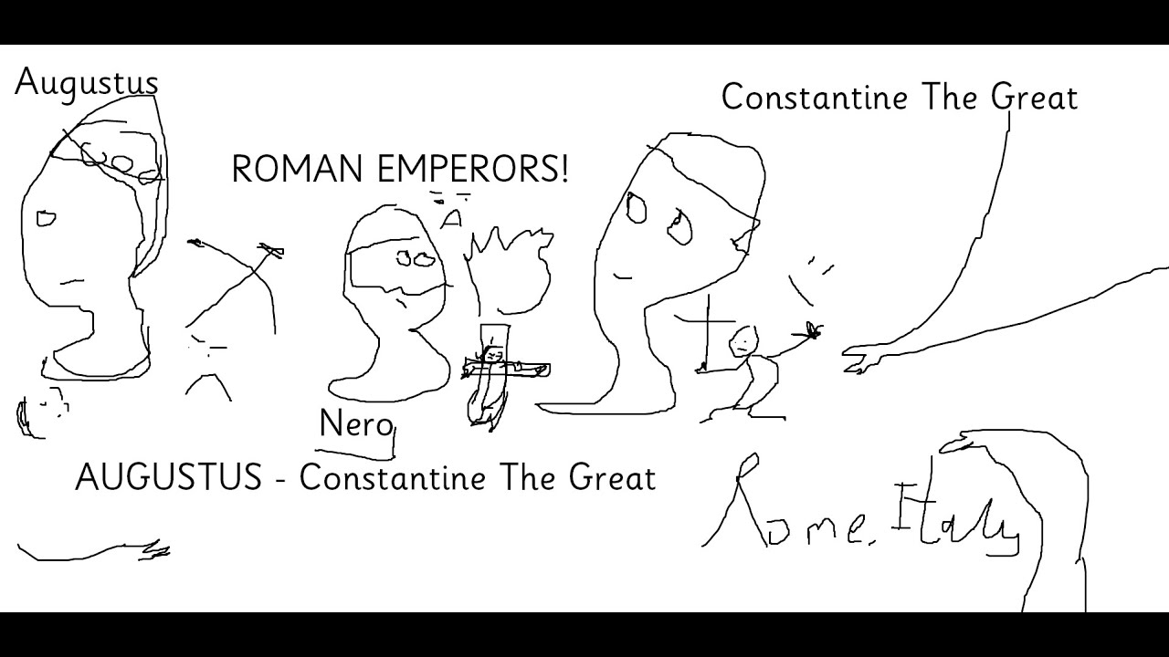 Timeline of The Roman Emperors Part 1 (Augustus - Constantine The Great ...