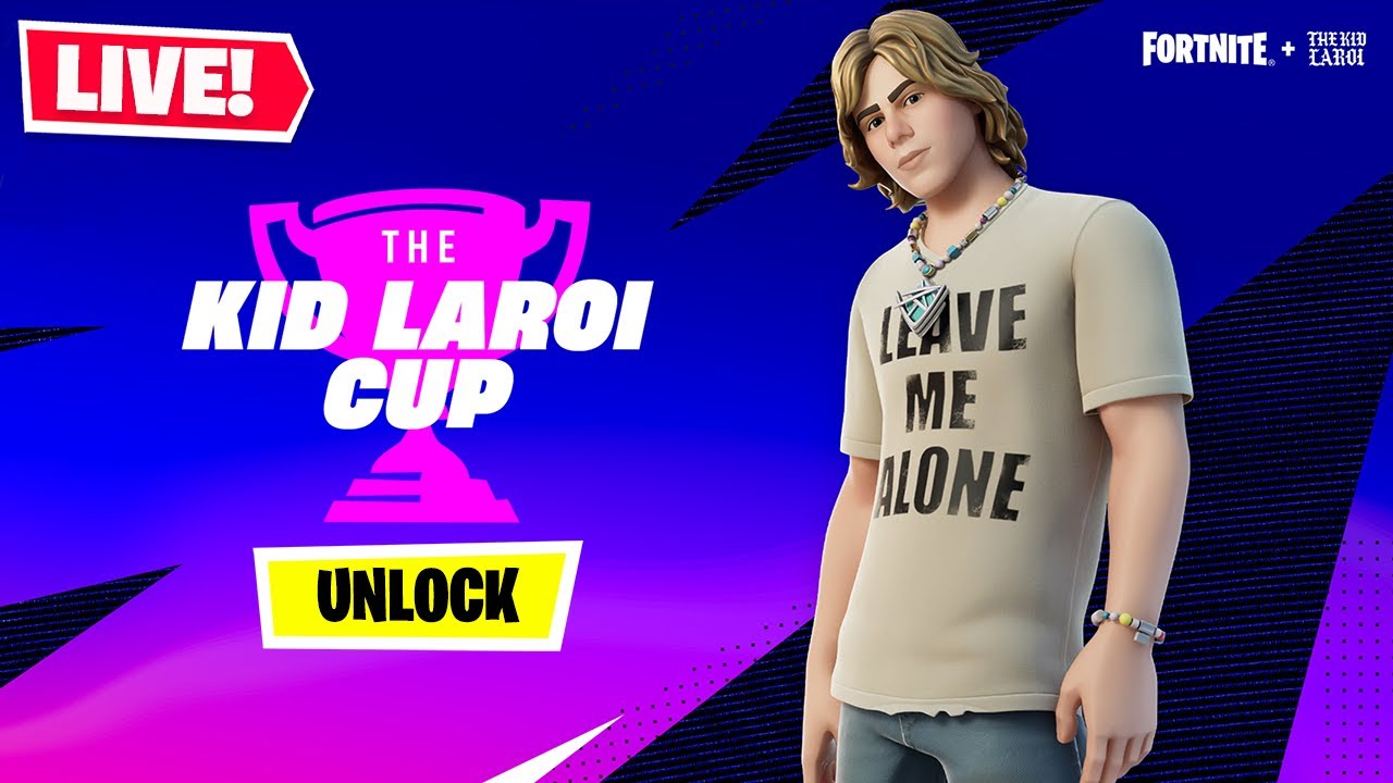 Unlocking KID LAROI Skin EARLY in Fortnite! - YouTube