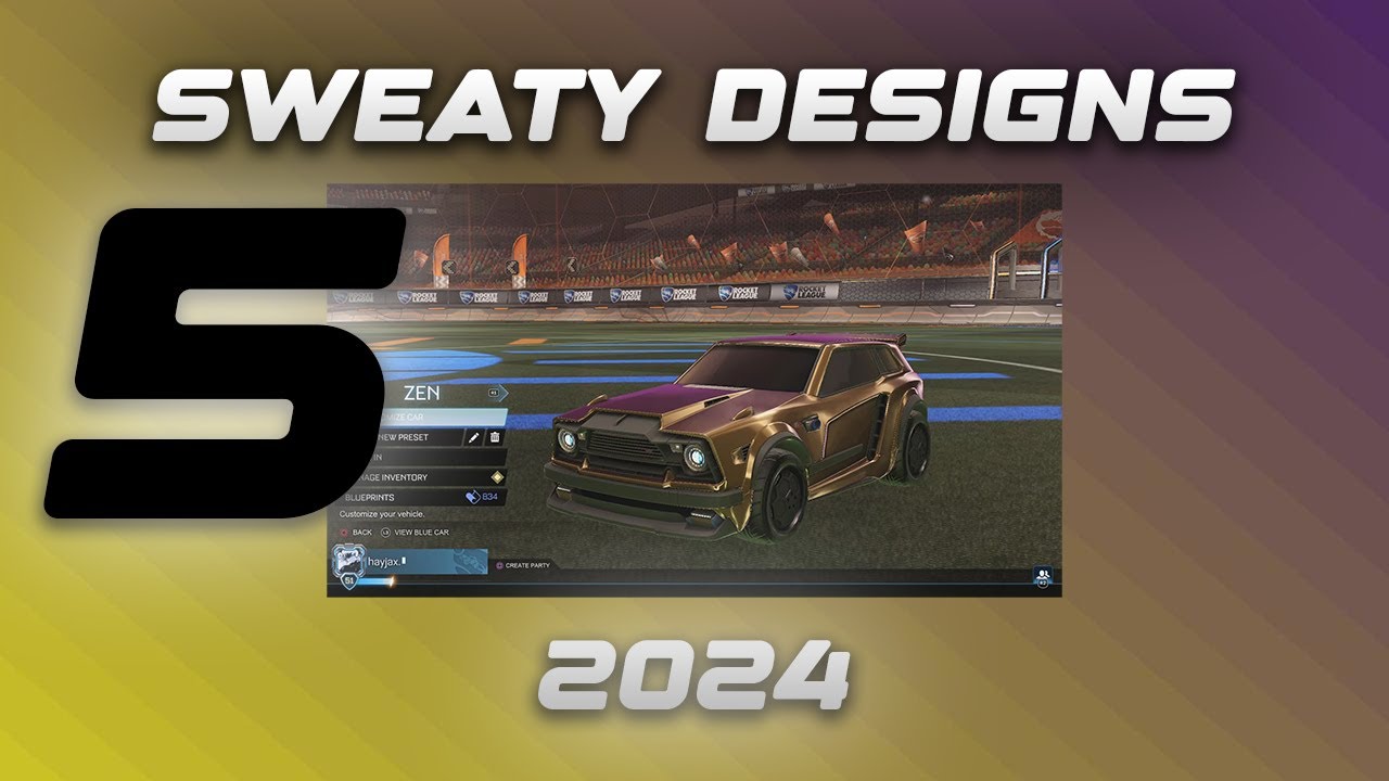 5 Sweaty/Tryhard Car Designs (Zen, Atow, AyyJayy, GarrettG, Joyo) - YouTube