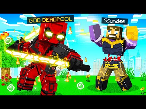 PLAYING as GOD DEADPOOL in Insane Craft - YouTube