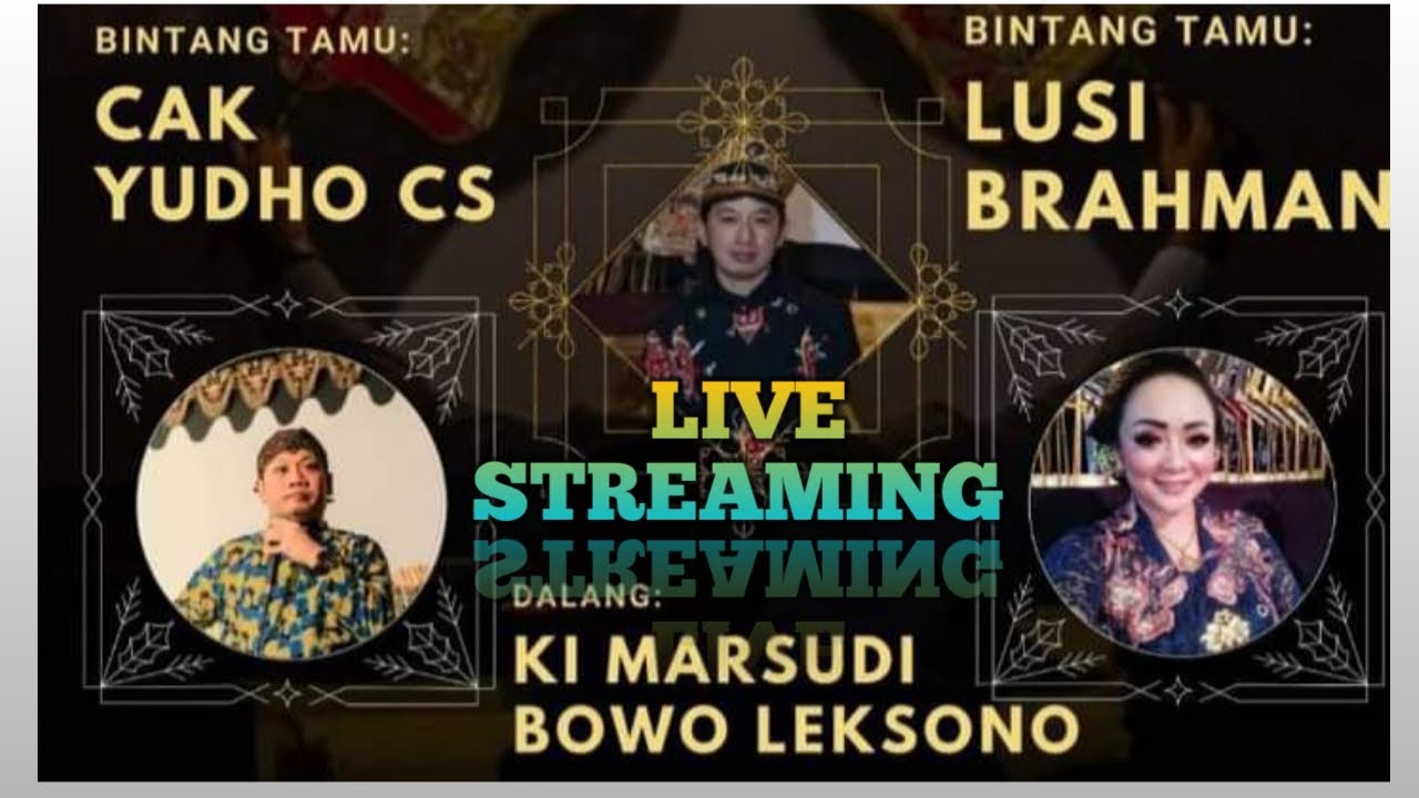 🔴 live streaming Ki Marsudi Bowo Leksono Bt Cak Yudho Cs - YouTube