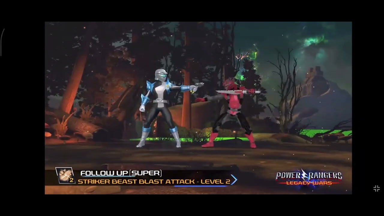 POWER RANGERS LEGACY WARS TRAILER DE STEEL SILVA EL SILVER RANGER DE LA ...
