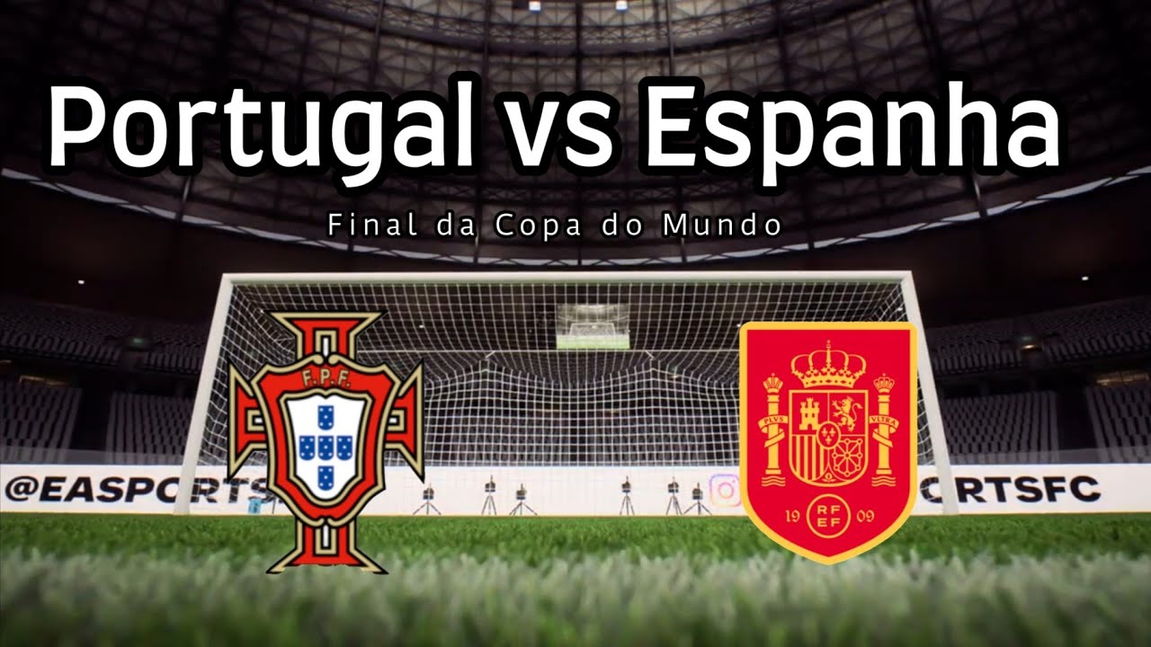 Portugal vs Espanha na final da Copa do Mundo EA SPORTS FC 24 - YouTube