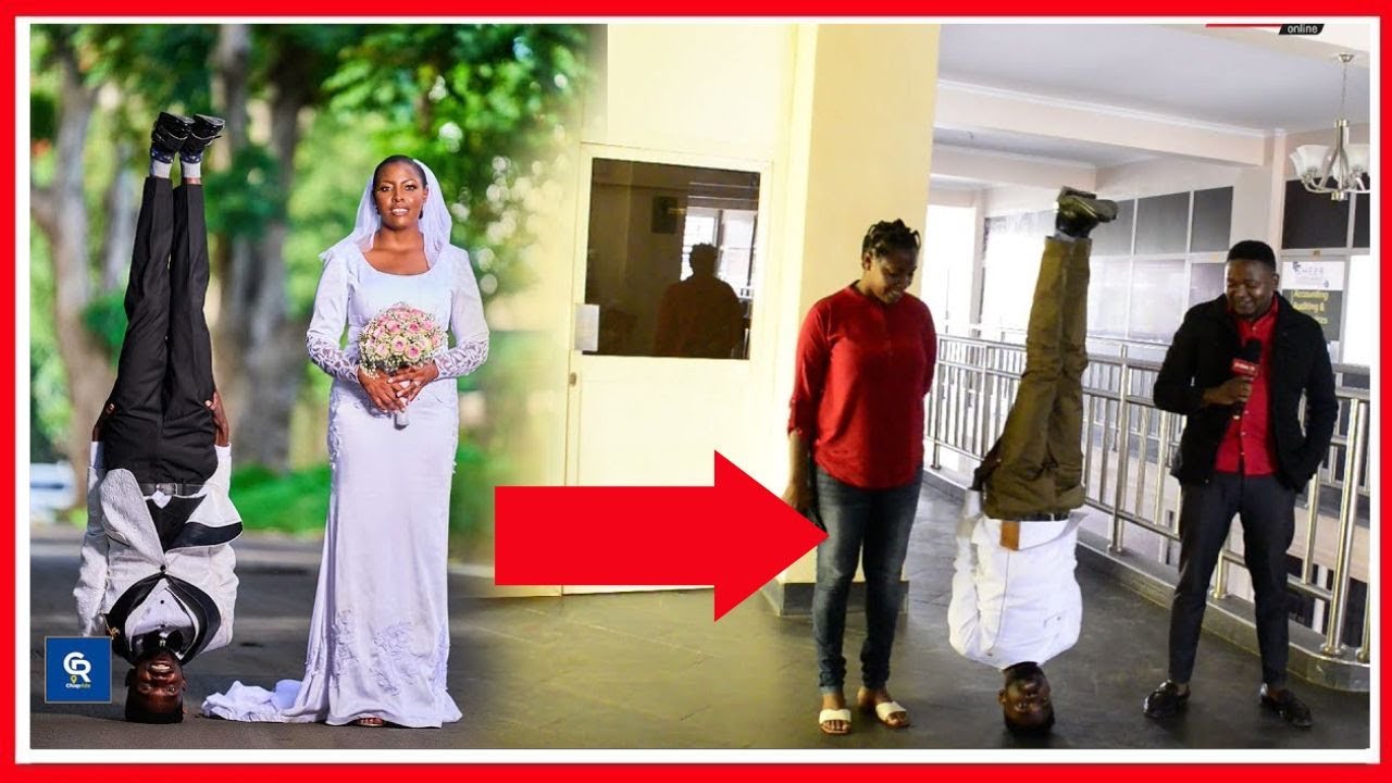 #EXCLUSIVE: BWANA HARUSI ALIYESIMAMA kwa KICHWA SIKU ya HARUSI YAO ...