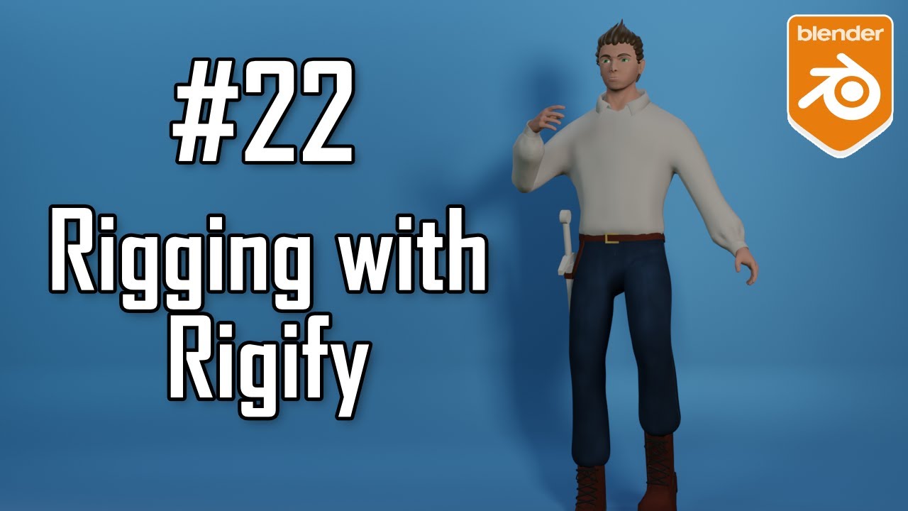 Quickly Rig with Rigify | Character Creation Course | Part 22 - YouTube