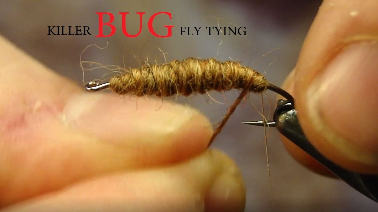 fly tying the Killer Bug - YouTube