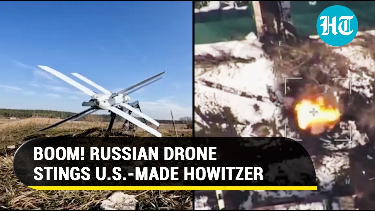 Watch dramatic footage of Russia's lancet drone annihilate U.S.-made ...