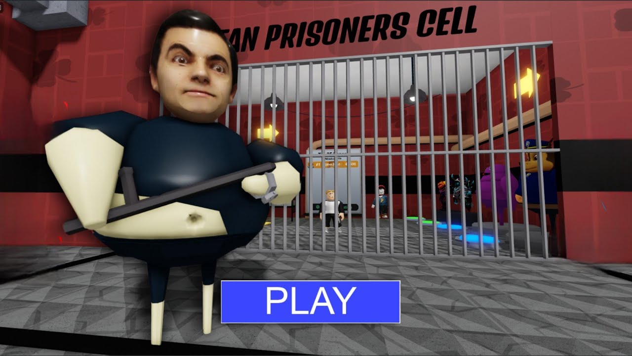 MR BEAN BARRY'S PRISON RUN! (OBBY) ROBLOX - YouTube