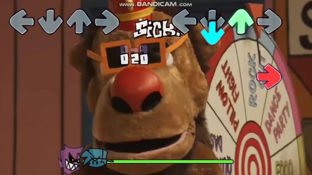 The banana splits FNF Battle Fleegle vs drooper "Dad Battle" - YouTube