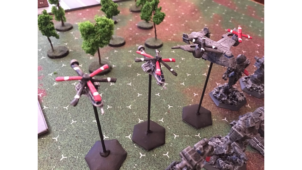 Battletech Tactics: Countering Warrior Attack Helicopters - YouTube