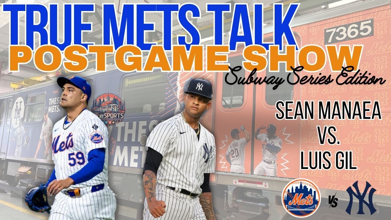 Mets vs. Yankees POSTGAME! | Subway Series Game 2 | New York Mets | New ...