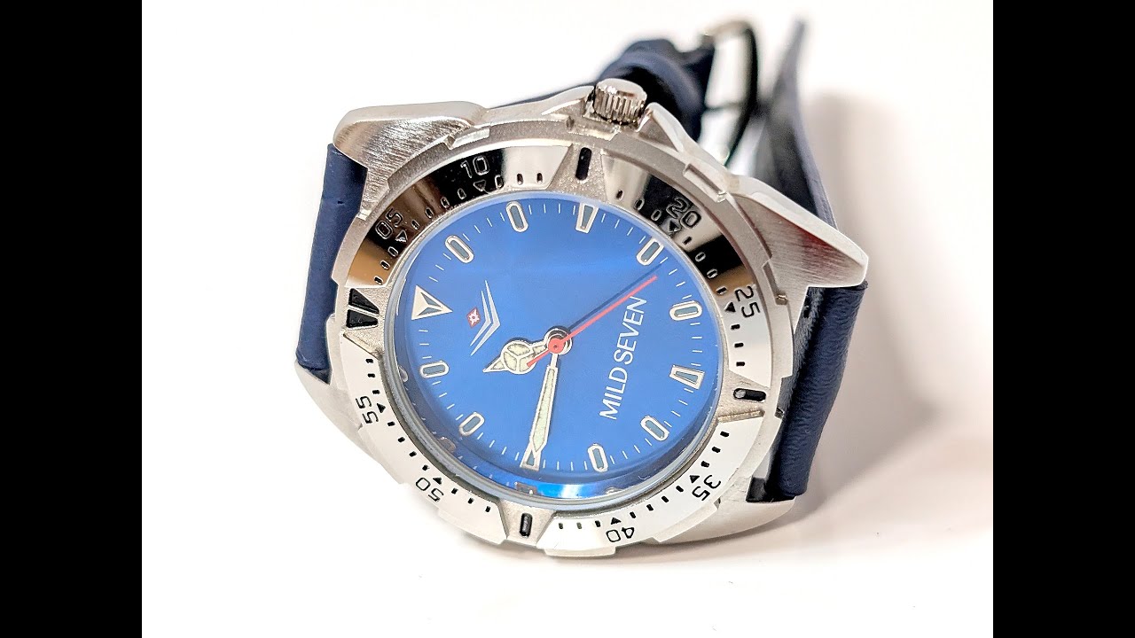 MILD SEVEN Quartz Watch by SII PC21 A Movement - YouTube