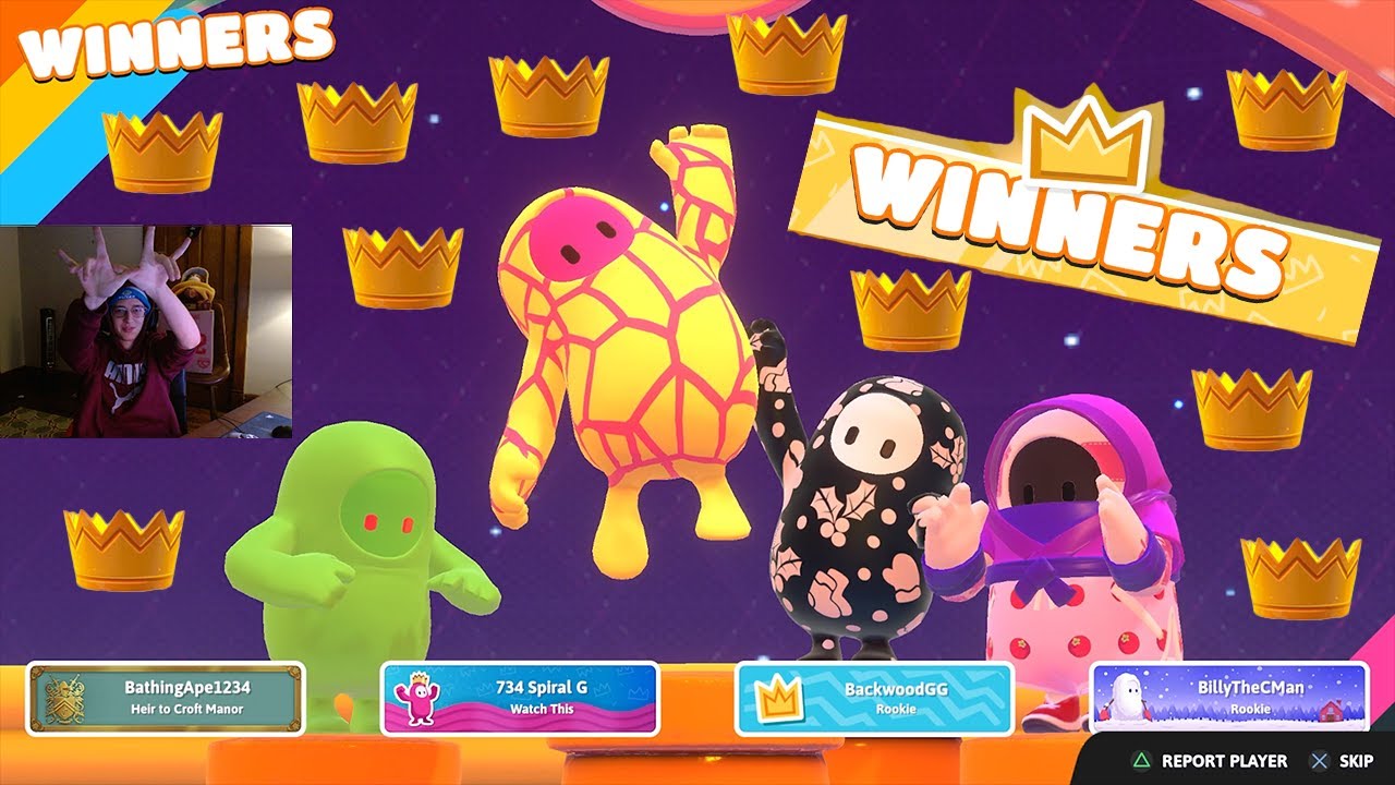 The LONGEST Win Streak In Fall Guys HISTORY part.1 - YouTube