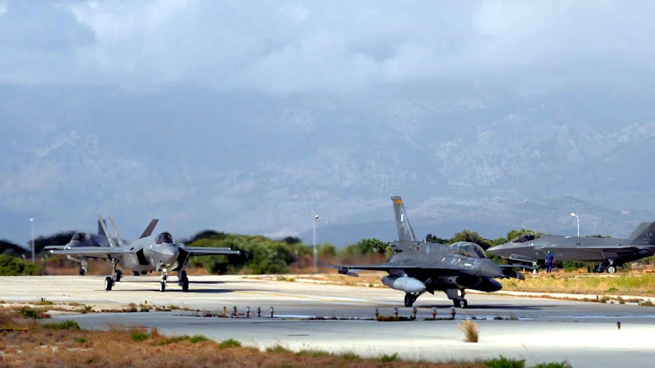 USAF, HAF Bilateral Flight Ops - PR22 - YouTube