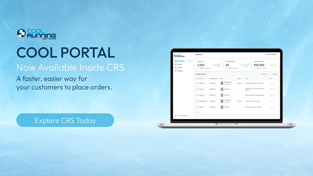 The Cool Portal is Here: Online Ordering for Ice Companies - YouTube