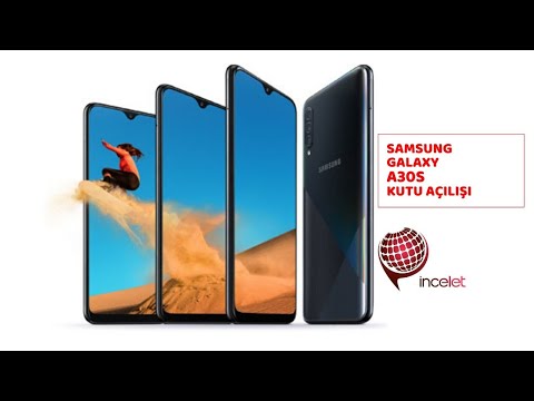 Çift Hatlı Samsung Galaxy A30s Kutu Açılışı