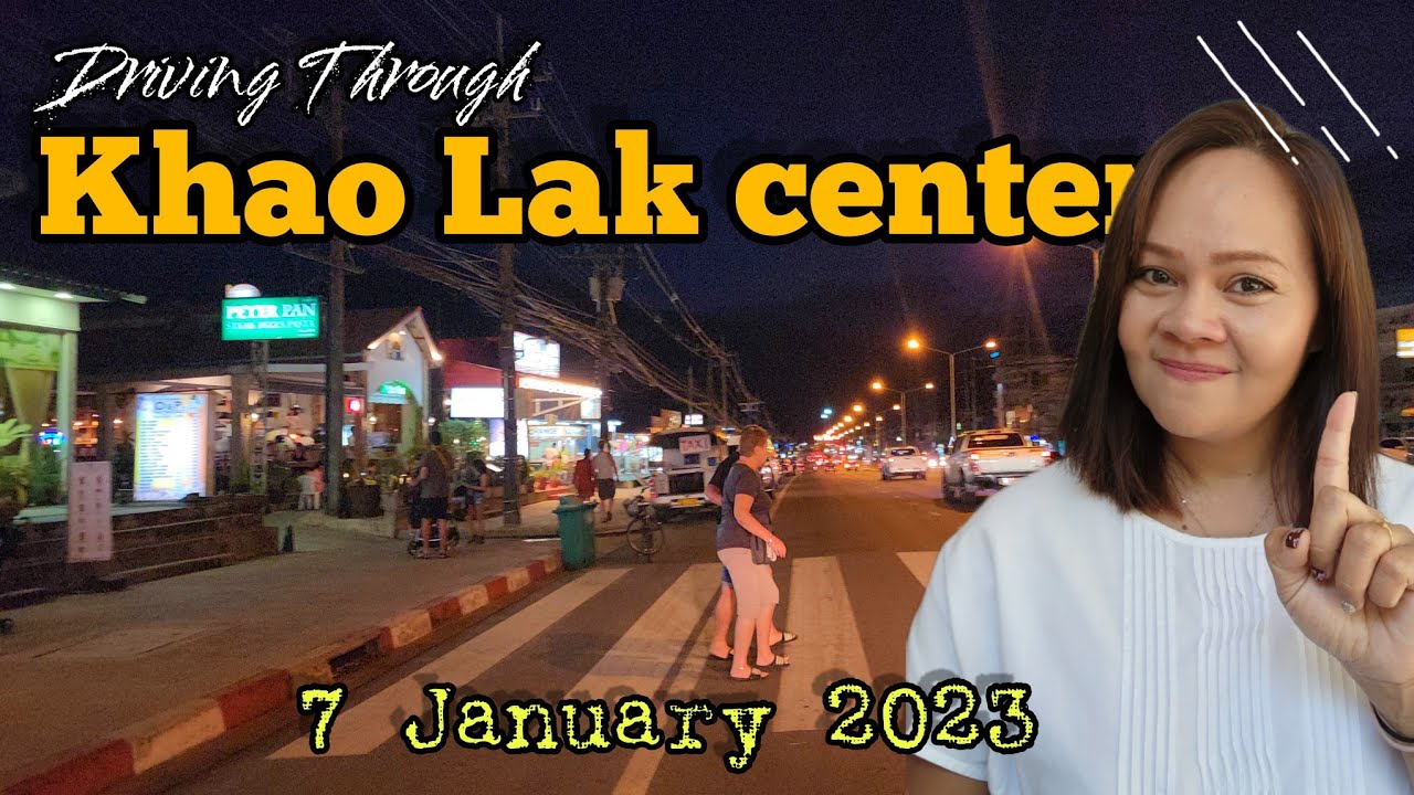 How is Khao Lak Center today ? | Driving Through Khao Lak Center Thailand - YouTube