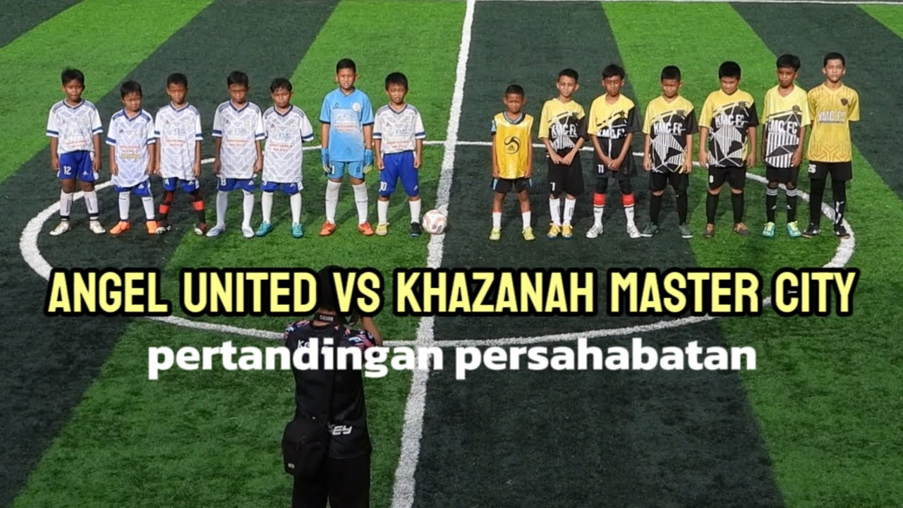 Pertandingan persahabatan Khazanah Master City VS Angel United di Gama ...