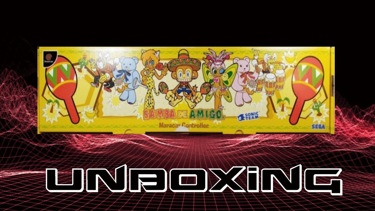 Samba de Amigo Maracas Controller Unboxing - YouTube