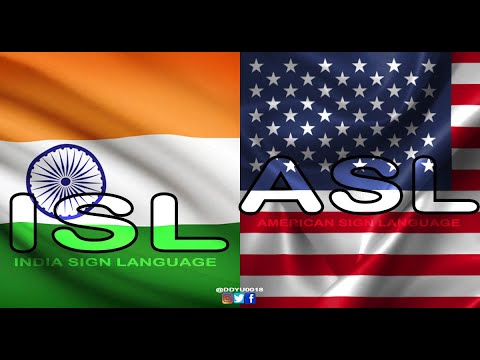 ISL AND ASL AWARENESS - YouTube