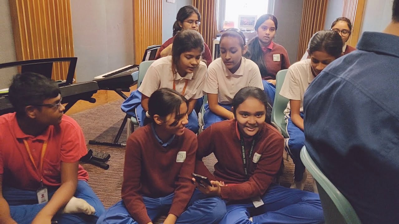 DPS STS School Students singing Girls like you by Maroon 5 - YouTube