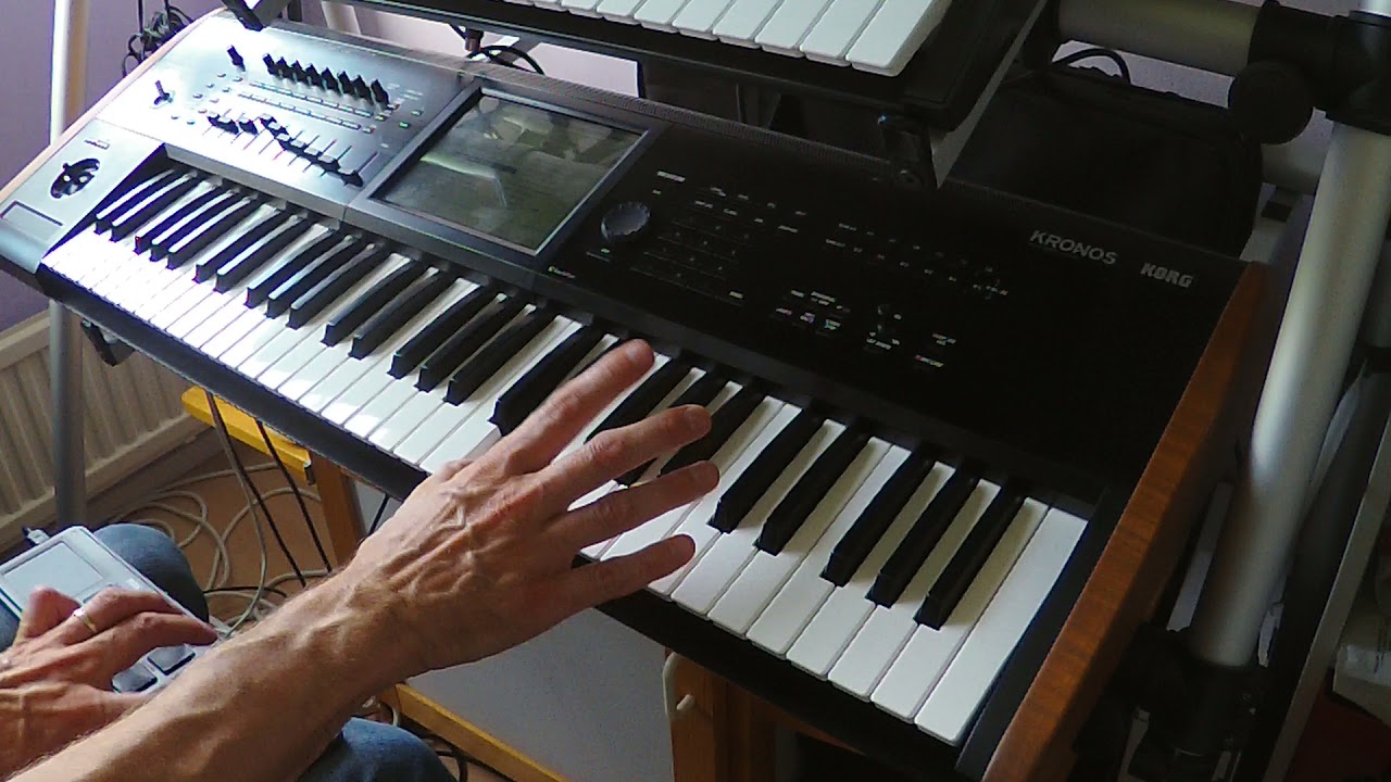 Korg Kronos song Burning Hot 9.8.2021 - YouTube