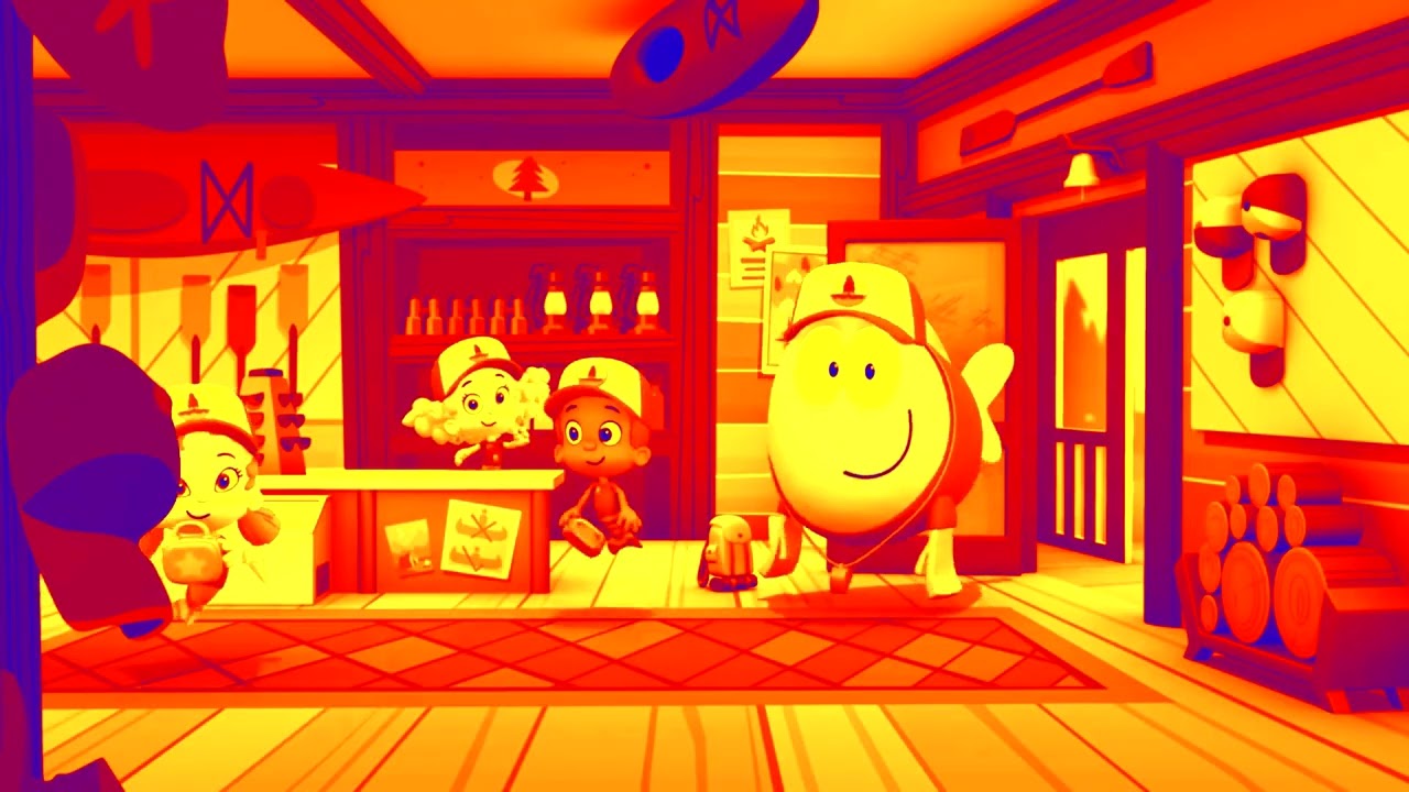 Bubble Guppies Its Time For Lunch Camping Season 4 In Robot Flip Youtube